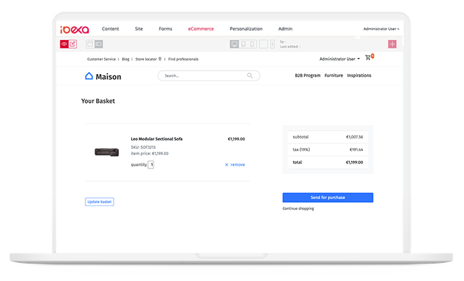 Ibexa Commerce: eCommerce-ready Digital Experience Platform (DXP)